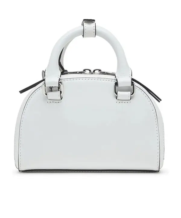 DIESEL® 1dr Dome Mini Crossbody Bag - White