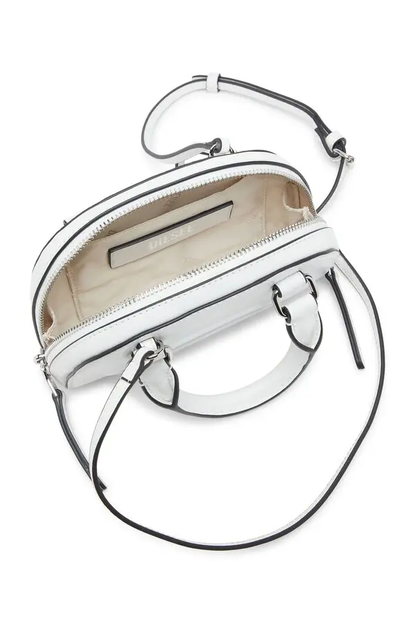 DIESEL® 1dr Dome Mini Crossbody Bag - White