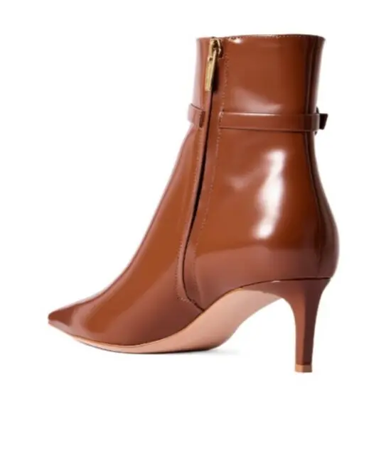 GIANVITO ROSSI Leather Ankle Boots - Brown