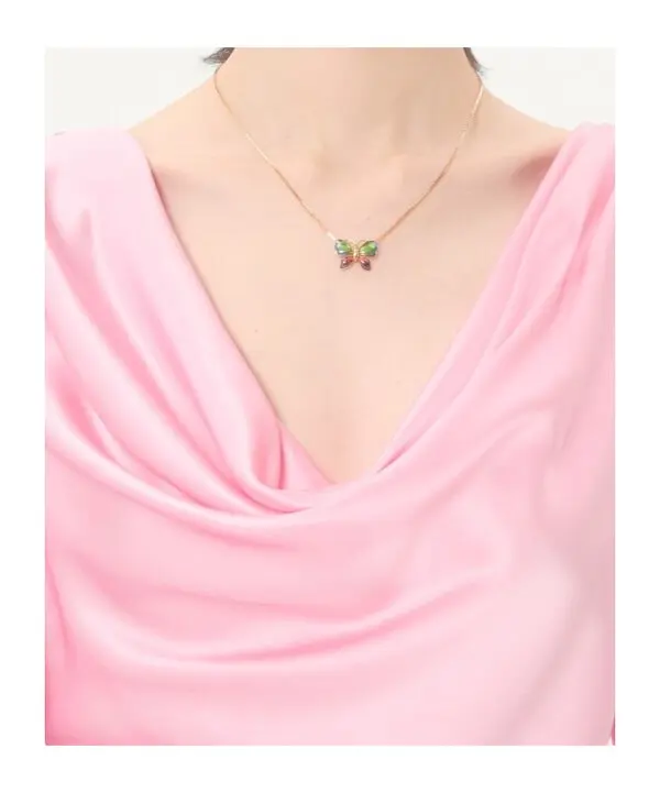 Valentino Garavani Draped Crepe Satin Midi Dress