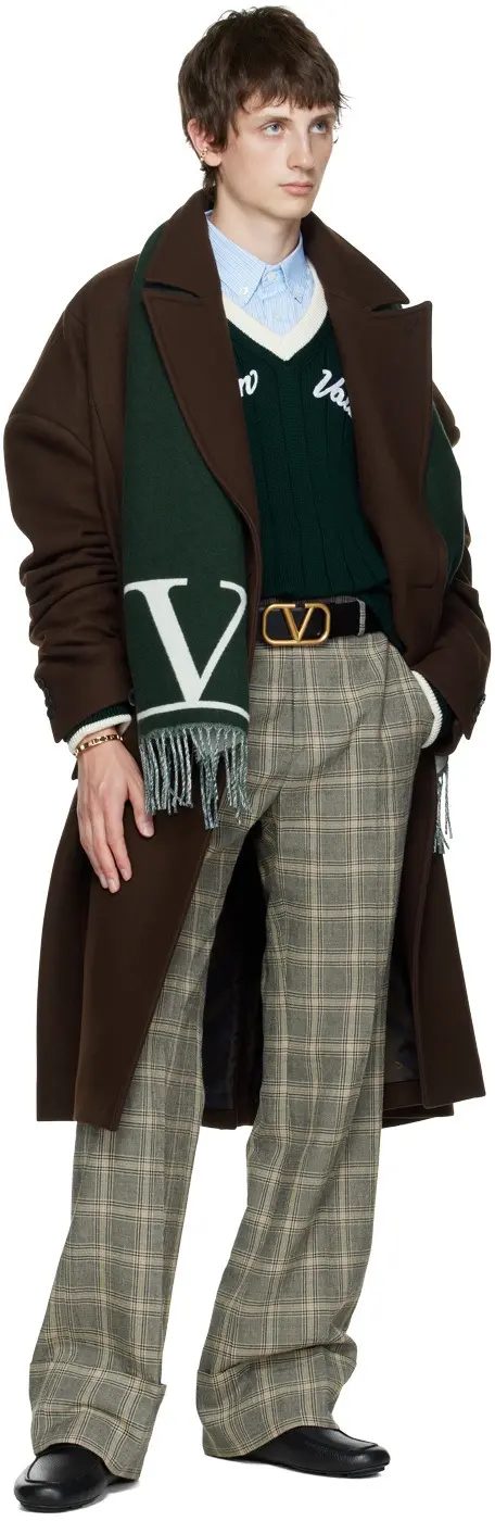 Valentino Garavani Vlogo Plaque Slip-on Loafers