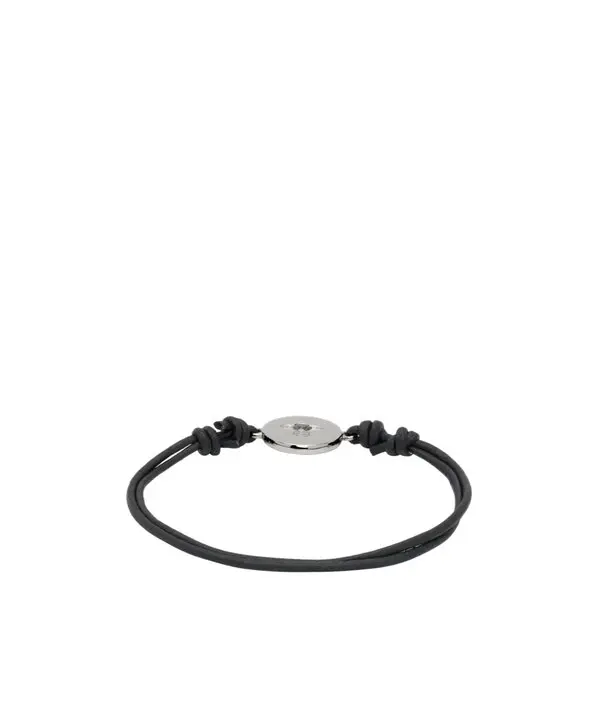 VIVIENNE WESTWOOD Logo Crystal Pendant Bracelet