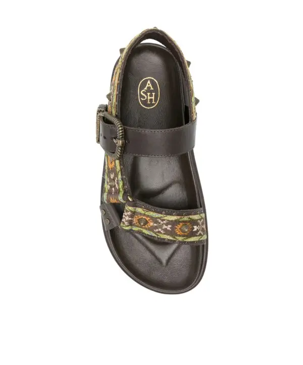 Ash Flat Sandals With Buckle Closure