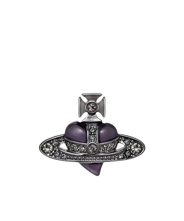 VIVIENNE WESTWOOD Heart-shaped Single Earring