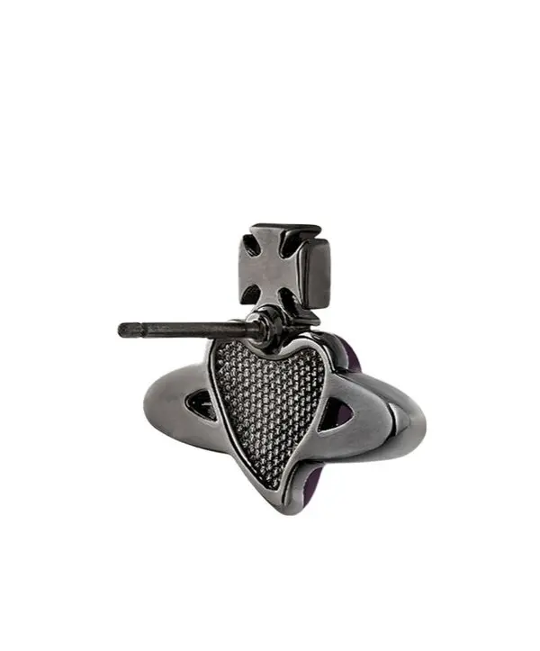 VIVIENNE WESTWOOD Heart-shaped Single Earring