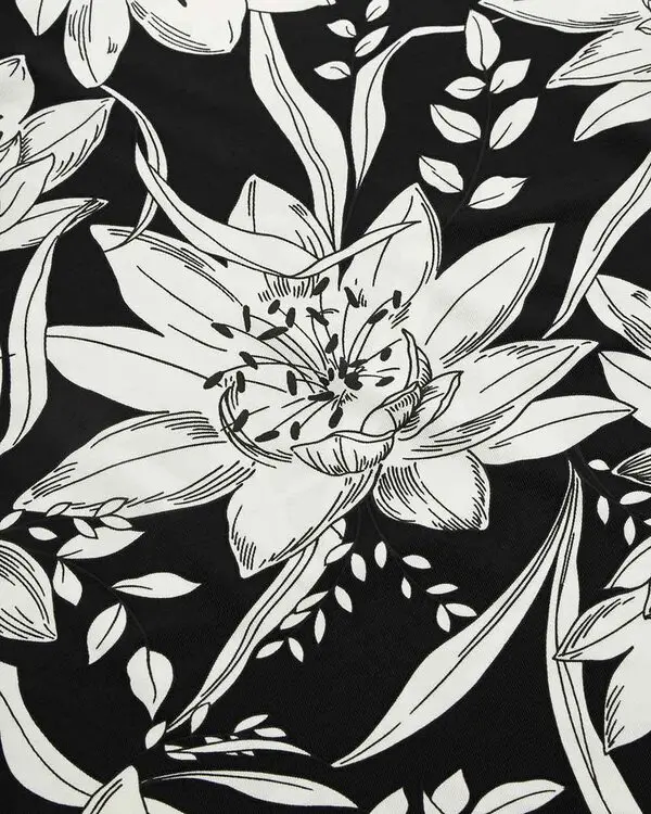 Max Mara Sleeveless Floral Print T-shirt