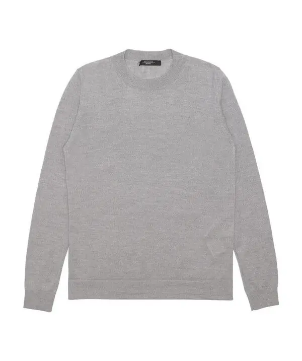 Max Mara Round Neck Long Sleeve Pullover - Gray