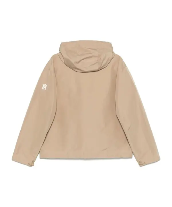 Mackage Long-sleeved Hooded Jacket With Drawstring And Flap Pockets