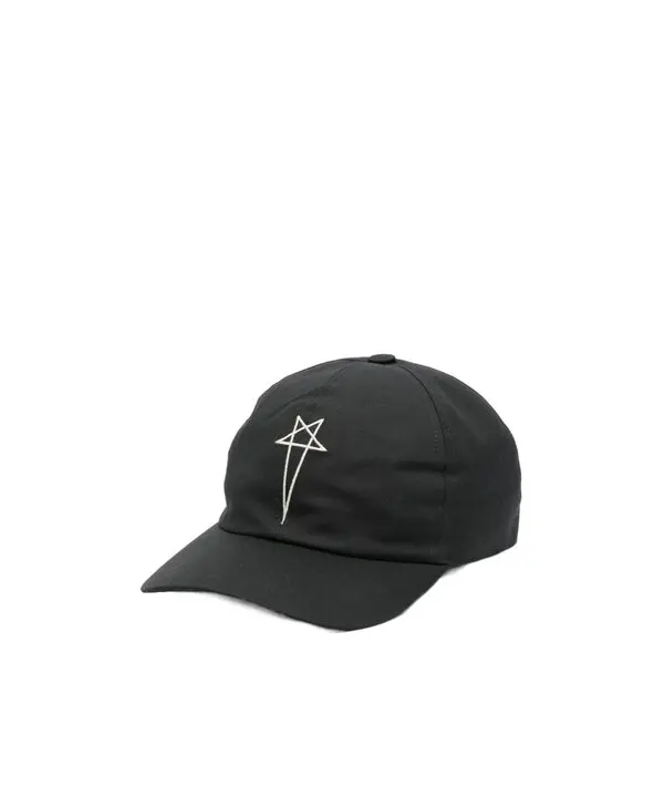 Rick Owens Baseball Cap - Black