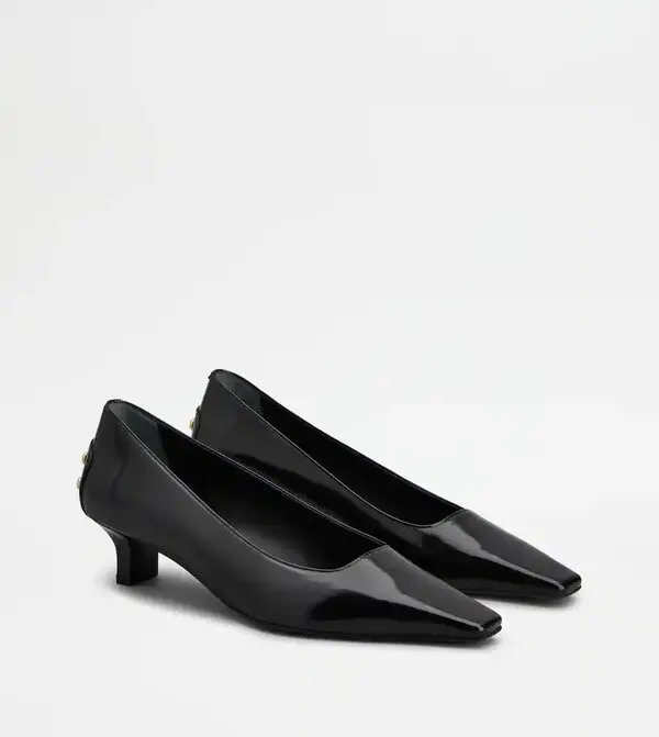 TOD'S T Kitten Heel Pumps With Metal Detailing