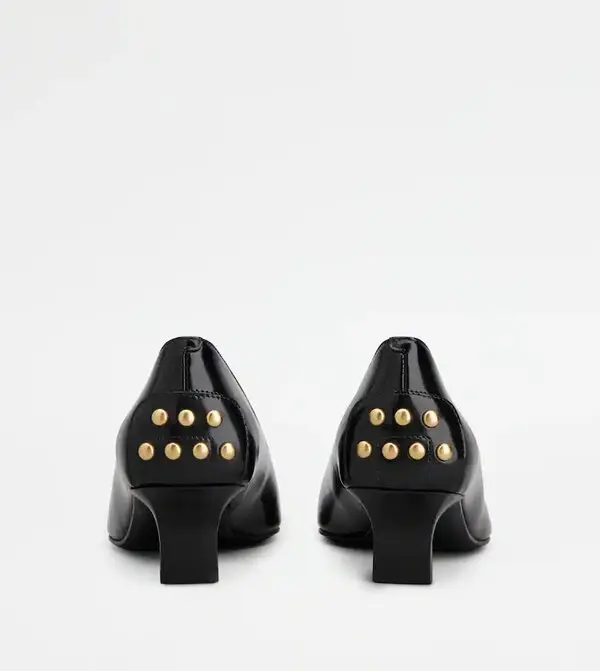 TOD'S T Kitten Heel Pumps With Metal Detailing