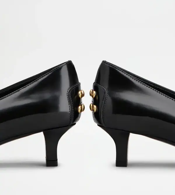 TOD'S T Kitten Heel Pumps With Metal Detailing