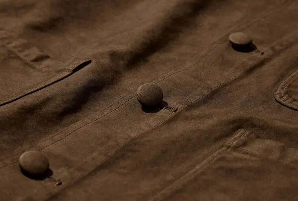 Auralee Long-sleeved Casual Jacket - Brown