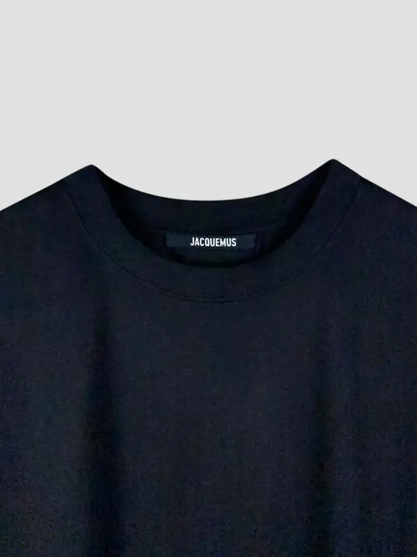 Jacquemus Sleeveless Tank Top With Sculpted Shoulders - Black
