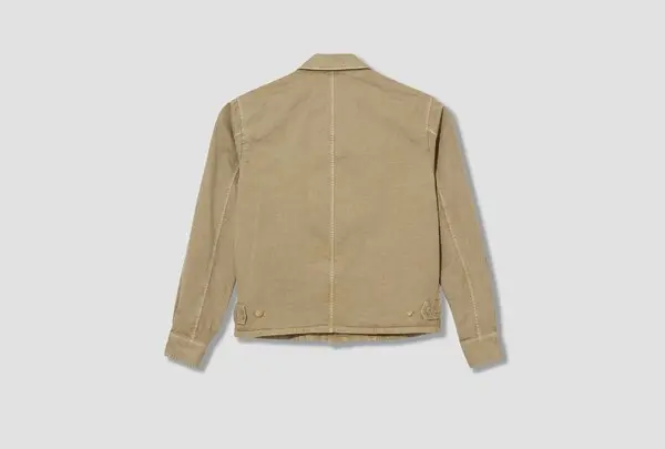 Auralee Collared Long Sleeve Jacket