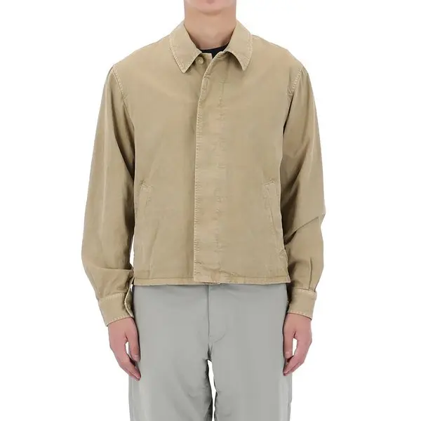 Auralee Collared Long Sleeve Jacket