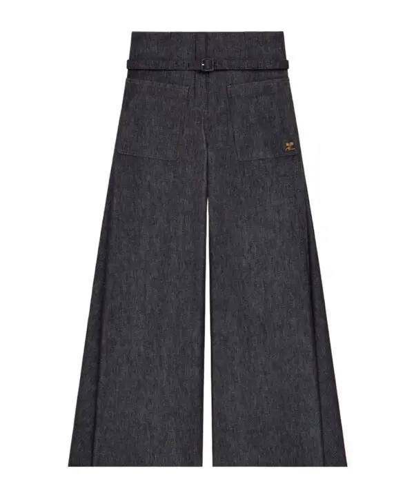 COURREGES Belted Palazzo Pants