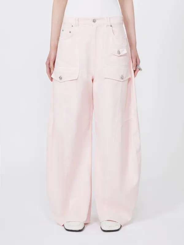 Sportmax Wide Leg Trousers - Pink