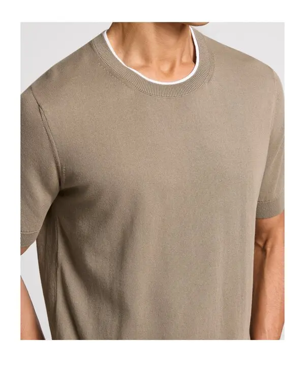 Peserico Short-sleeved Crewneck Jumper