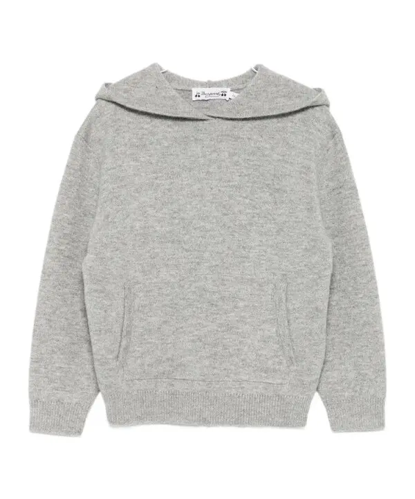 Bonpoint Long Sleeved Knitted Hoodie