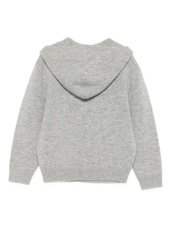 Bonpoint Long Sleeved Knitted Hoodie