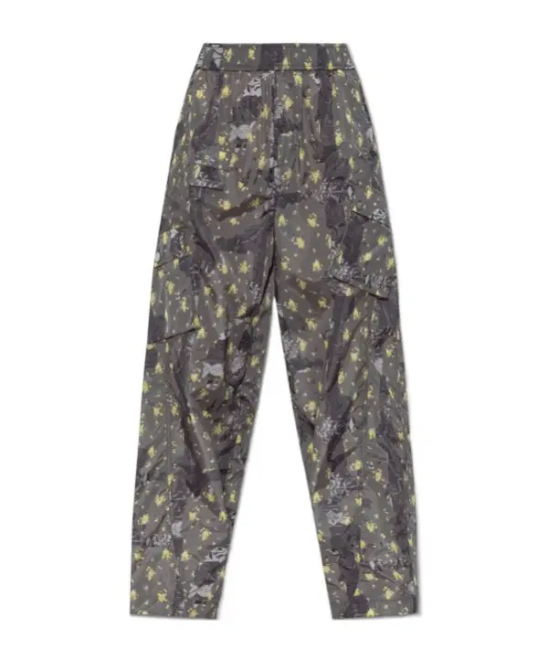 GANNI Floral-print Cargo Trousers
