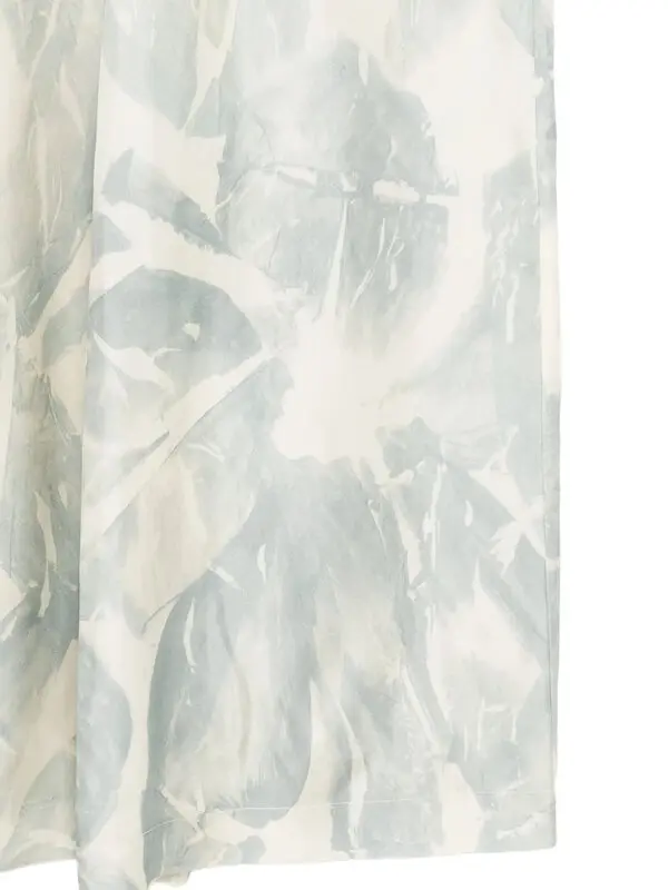 ALYSI Printed Pleated Pants