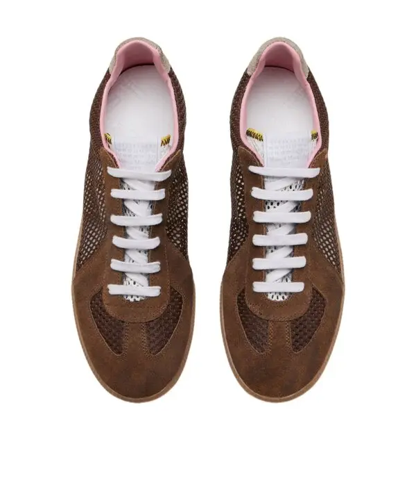 MAISON MARGIELA Replica Suede And Mesh Sneakers