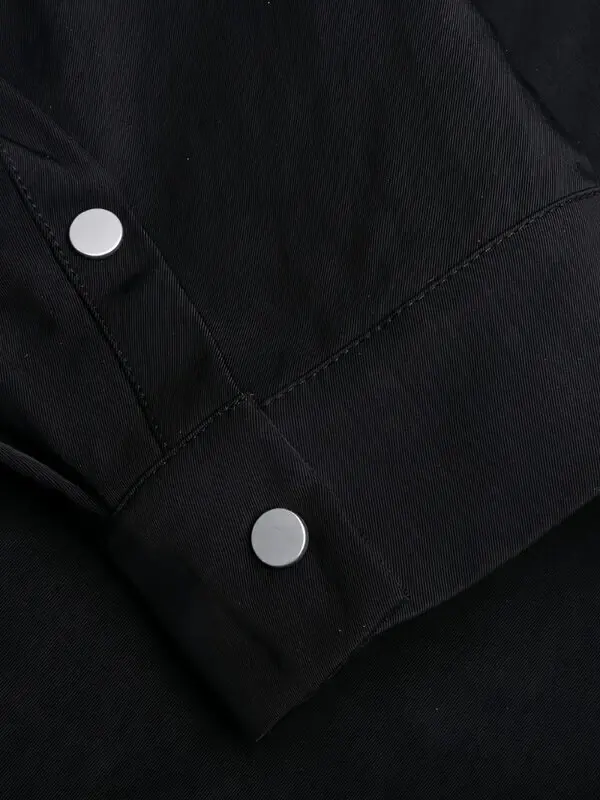 REPRESENT Zip-front Nylon Shirt