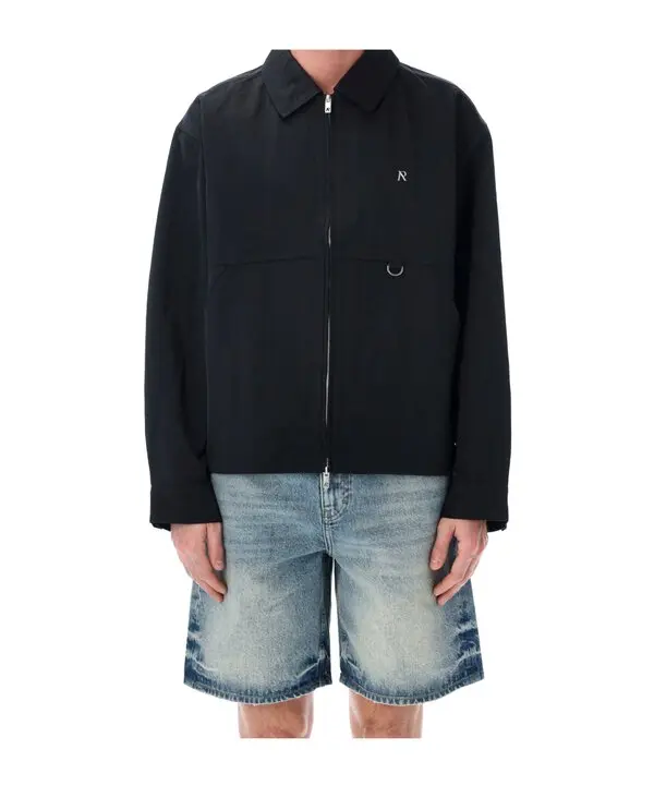 REPRESENT Zip-front Nylon Shirt