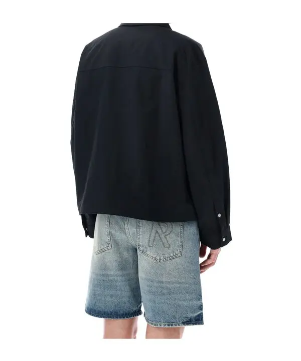 REPRESENT Zip-front Nylon Shirt