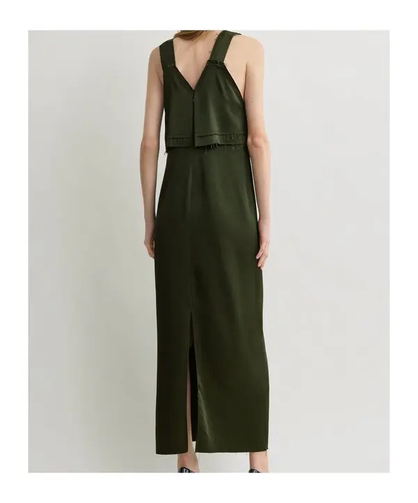 TOTEME V-neck Slip Maxi Dress