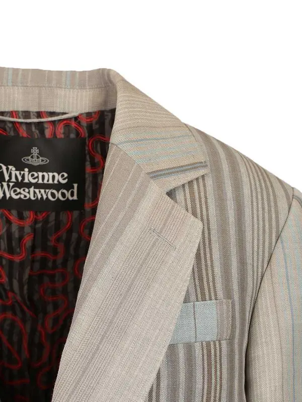 VIVIENNE WESTWOOD Huddersfield Striped Blazer