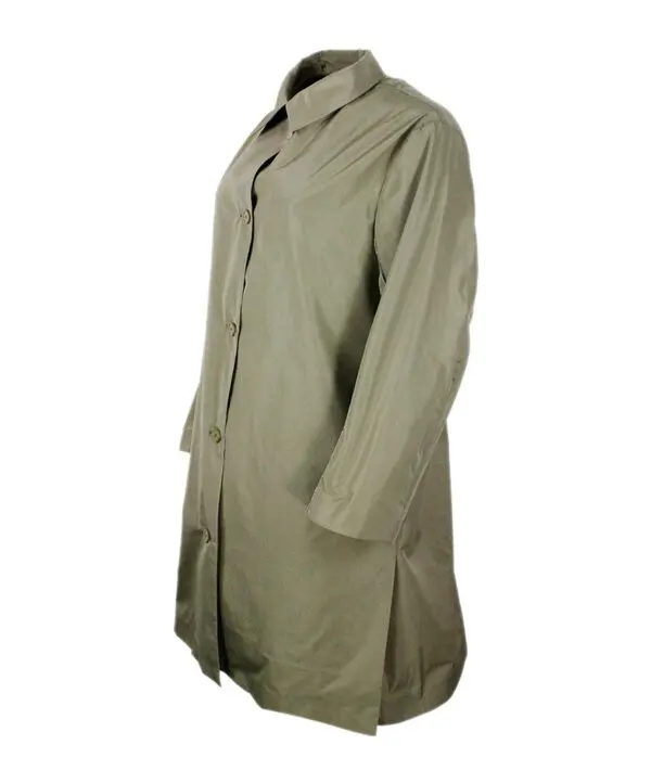 Fabiana Filippi Embellished-trim Buttoned Coat