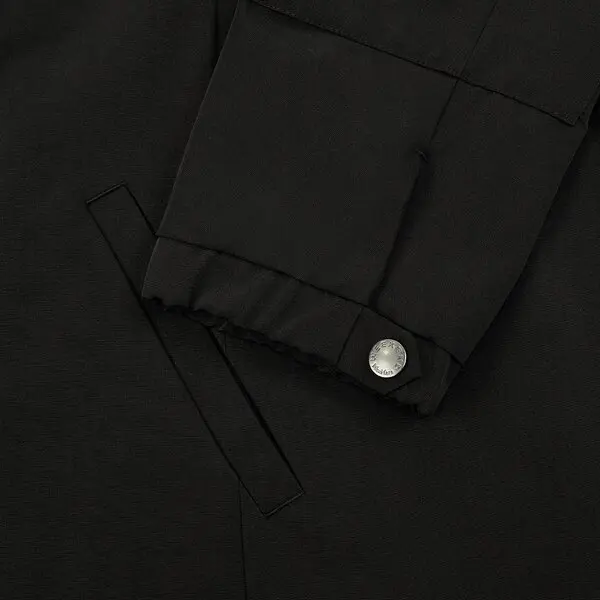 Max Mara Hooded Long Sleeve Jacket - Black
