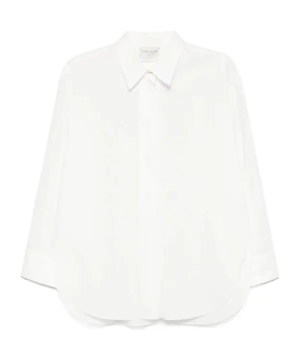 FORTE_FORTE Long Sleeve Shirt - White