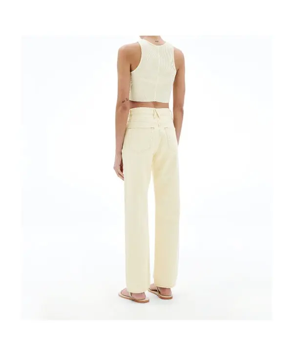SLVRLAKE Paradise High-waisted Straight Leg Jeans