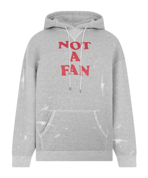 R13 Distressed Hooded Sweatshirt