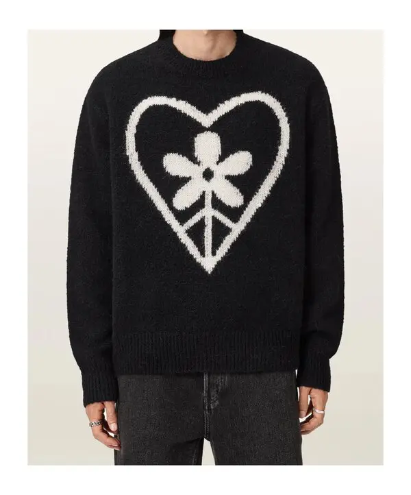 ALLSAINTS Finden Intarsia Knitwear
