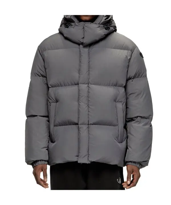 DIESEL® W-rolfys-wrd Hooded Padded Jacket - Grey