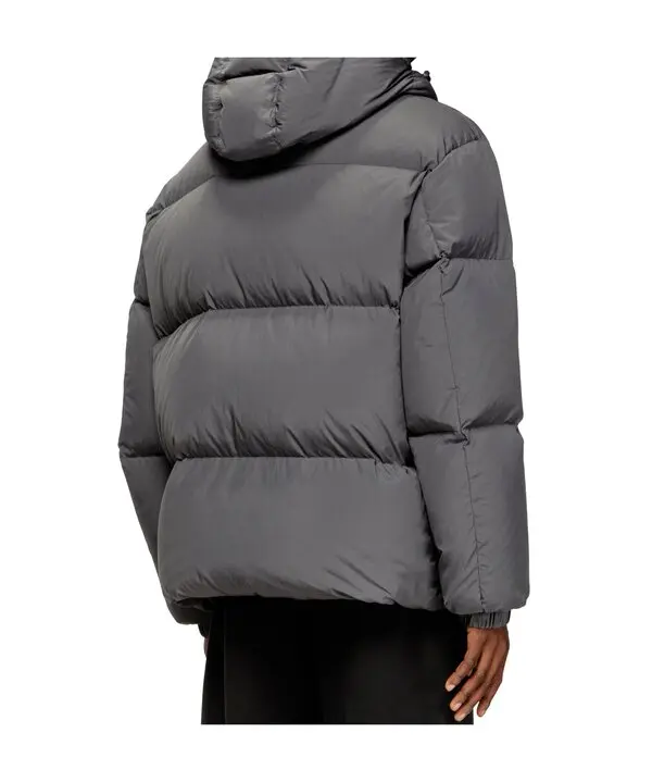 DIESEL® W-rolfys-wrd Hooded Padded Jacket - Grey