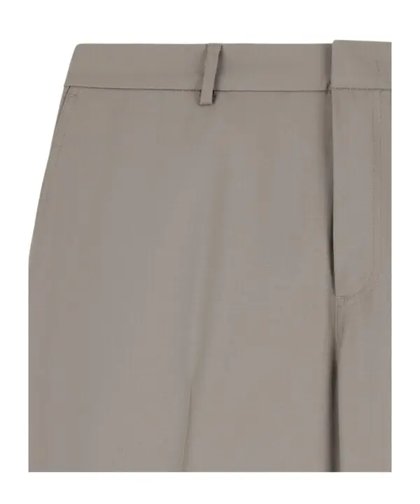 Emporio Armani Tailored Virgin Wool Trousers