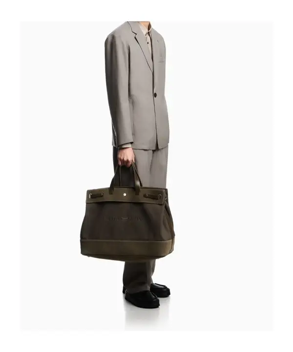 Emporio Armani Tailored Virgin Wool Trousers