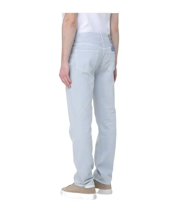 Jacob Cohen Five-pocket Straight Jeans - White