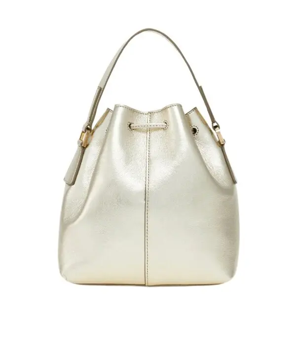 FERRAGAMO Multipocket Bucket Bag - Champagne