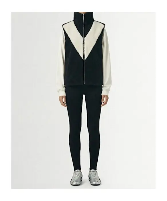 Varley High-necked Zip-up Vest