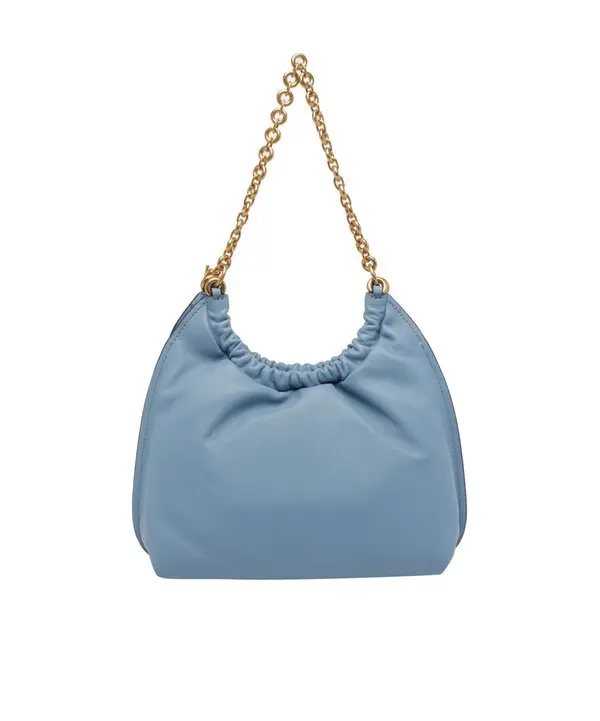 Michael Kors Cinch Chain Shoulder Bag - Blue