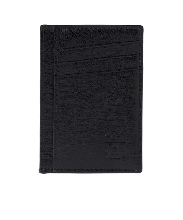 Brunello Cucinelli Leather Cardholder - Black