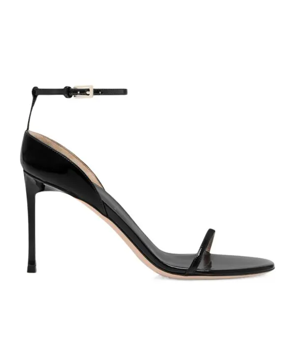 TOM FORD Patent Leather Ankle Strap Sandals