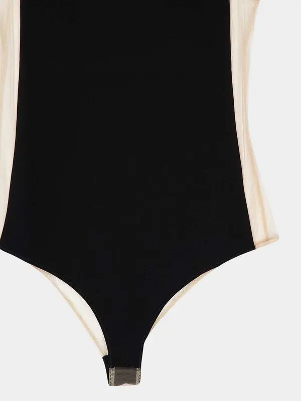 COURREGES Courrèges Illusion Sunshiel Tulle Bodysuit
